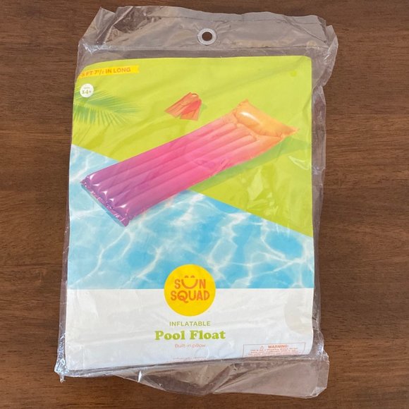 Sun Squad | Other | Sun Squad Inflatable Raft Lounger Swimming Pool ...